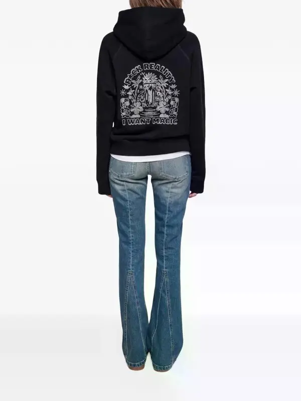 Zadig&Voltaire Georgy Zip-up Sweatshirt - Blue