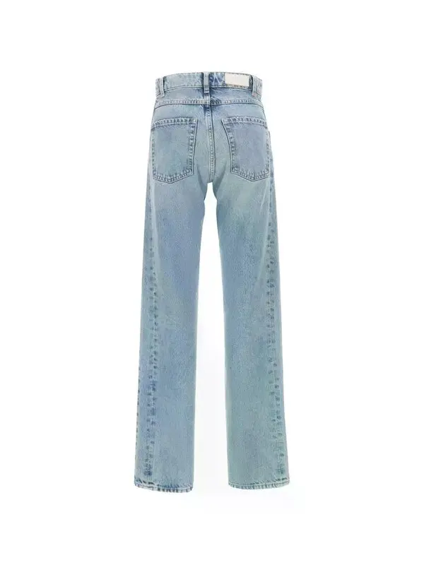 ICON DENIM LOS ANGELES Foxy Straight-cut Jeans - Blue