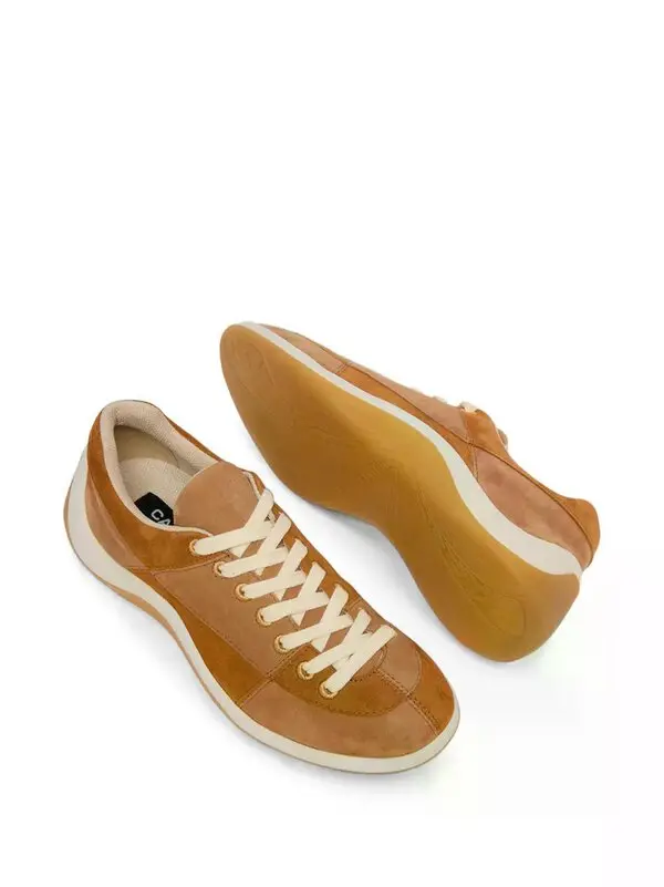 CAREL Jane Panelled Suede Sneakers