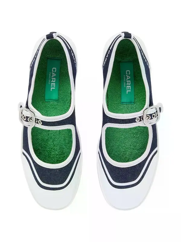CAREL Costa Buckle-strap Sneakers