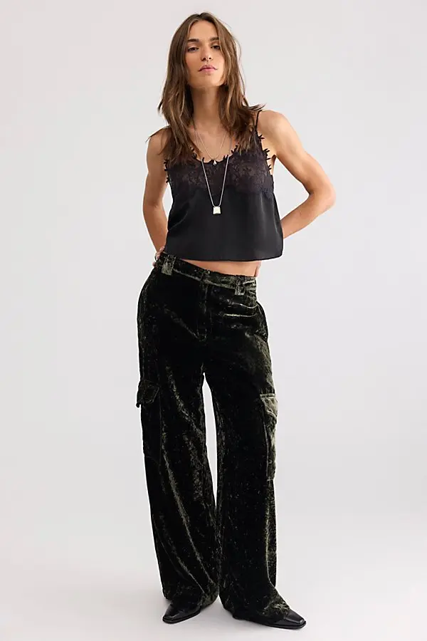 AGOLDE Shara Velvet Pants