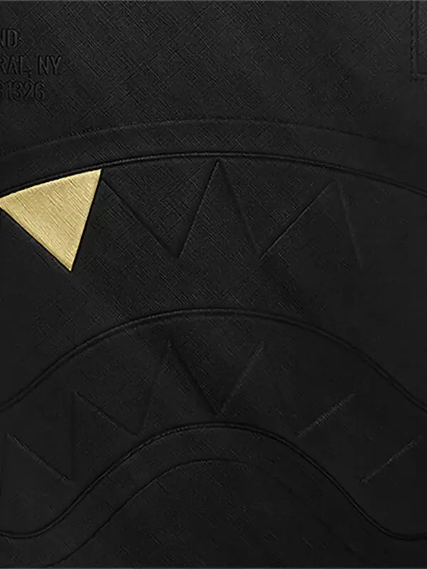 SPRAYGROUND The Golden Fang Embossed Shark Backpack