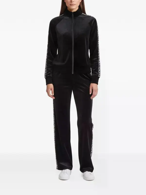 Versace Velvet Side-stripe Track Pants