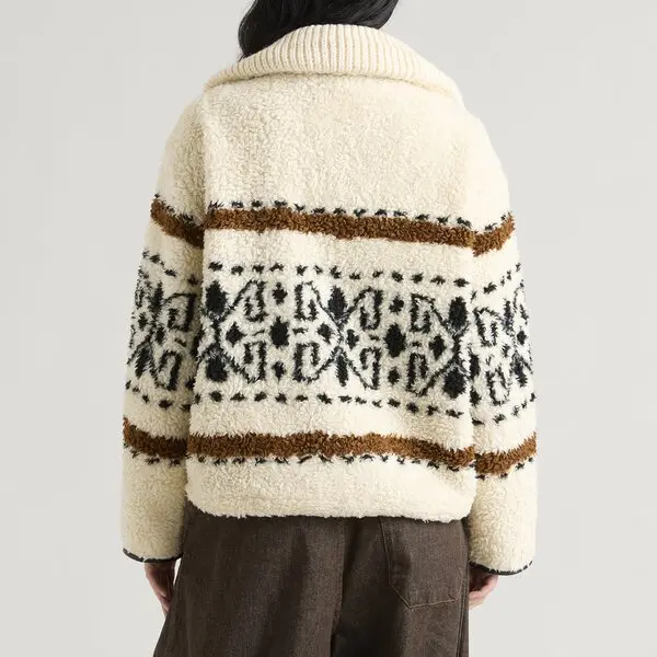 Isabel Marant Étoile Toile Lijka Fleece Jacket - Ecru