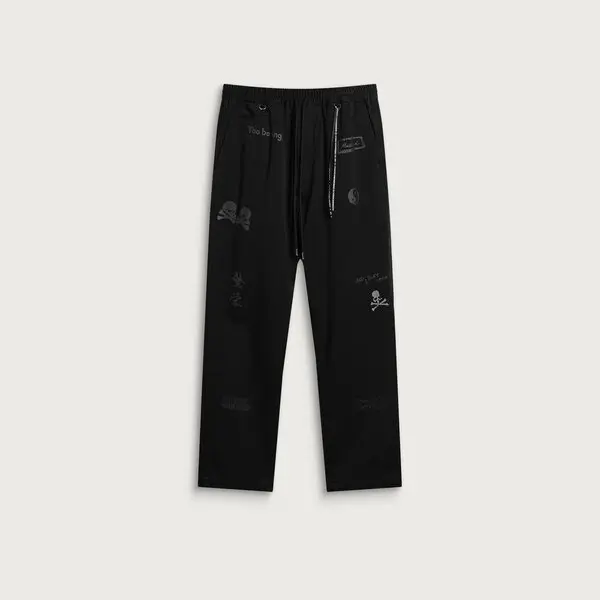 MASTERMIND WORLD Doodle Print Regular Easy Pants