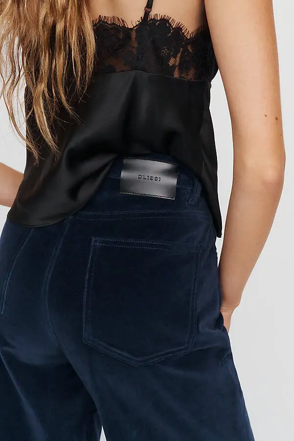 DL1961 Alex Velvet Mid Rise Baggy Jeans