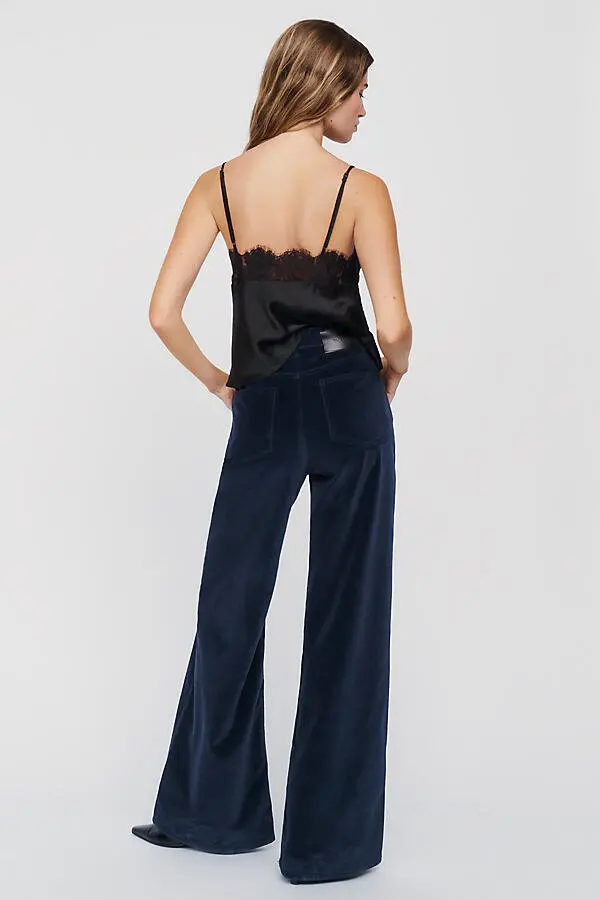 DL1961 Alex Velvet Mid Rise Baggy Jeans