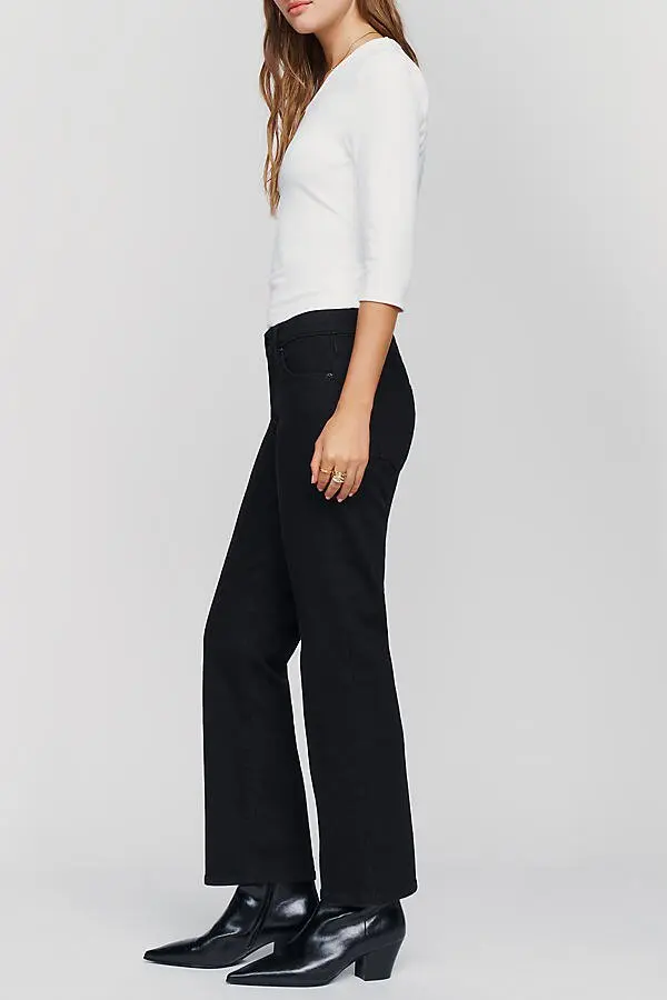 FRAME Cigarette Low Rise Straight Leg Jeans