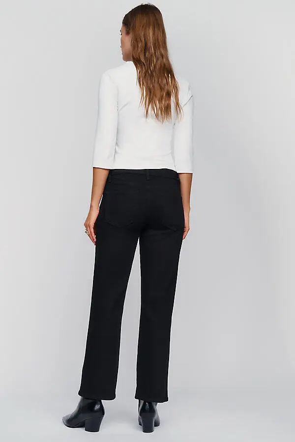 FRAME Cigarette Low Rise Straight Leg Jeans