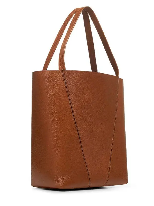 Chloé Clay Brown Spin Tote Bag - Multicolor