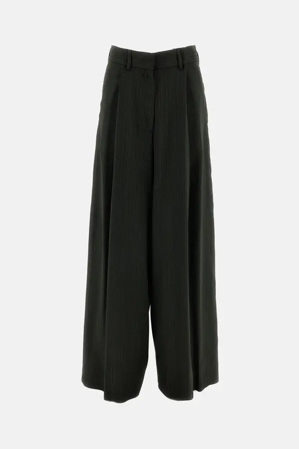Dries Van Noten Podium Wide Leg Trousers - Multicolor
