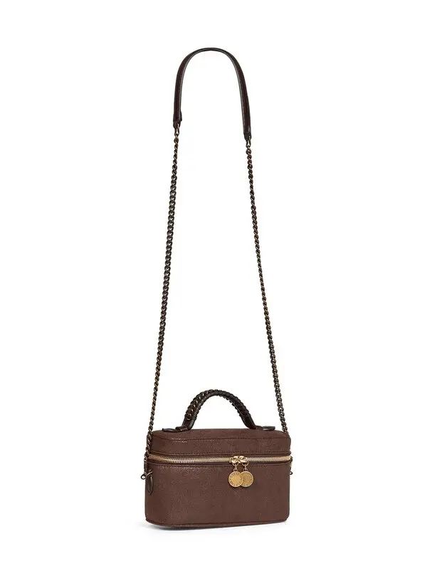Stella McCartney Brown Mini Falabella Vanity Bag