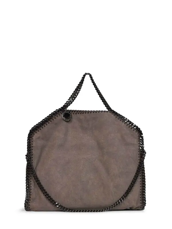 Stella McCartney Dark Taupe Falabella Fold-over Tote Bag - Multicolor