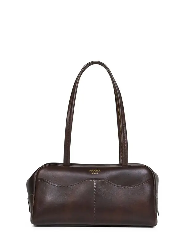 Prada Borse Cocoa Carry Satchel Bag - Multicolor