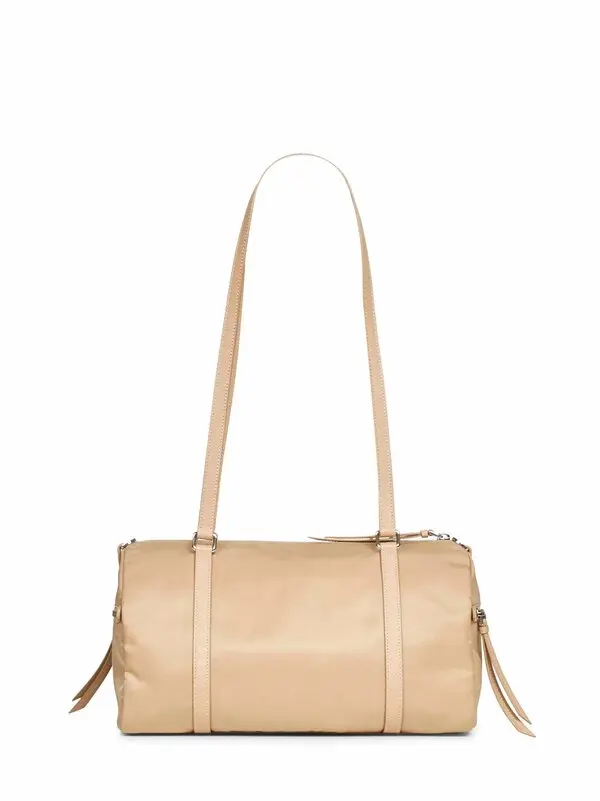Prada Borse Camel Large Duffel Bag