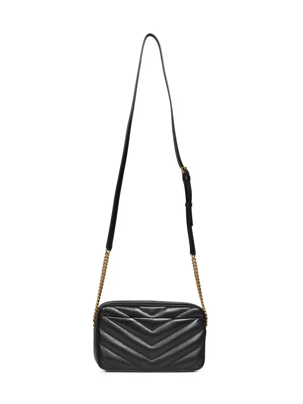Saint Laurent Black Loulou Camera Bag