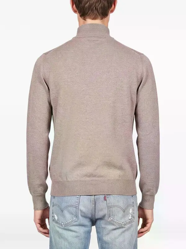 Tagliatore Roll-neck Sweater - Neutrals