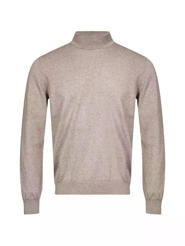 Tagliatore Roll-neck Sweater - Neutrals