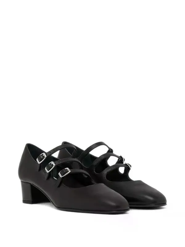 CAREL Kina Triple-strap Pumps