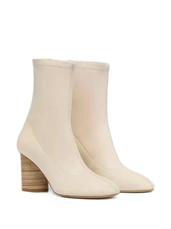 CAREL Lucia Stretch-leather Ankle Boots