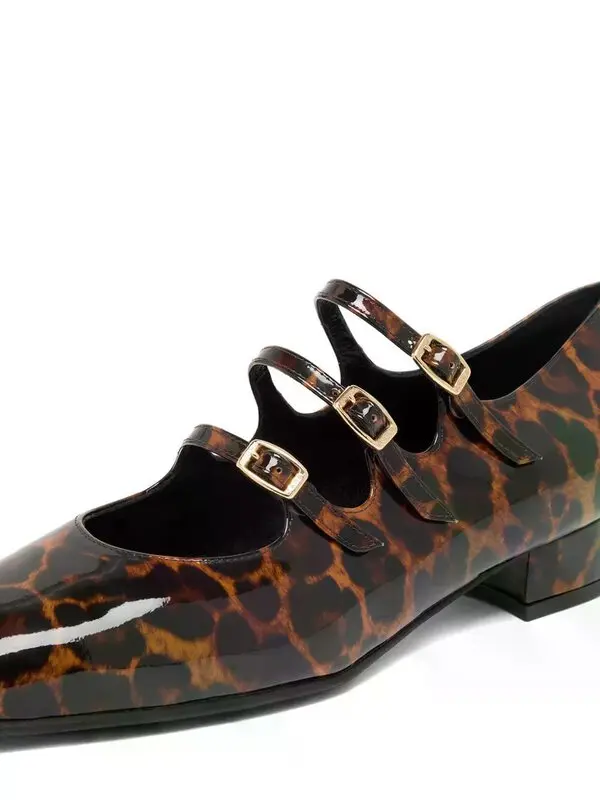 CAREL Ariana Leopard-print Ballet Flats