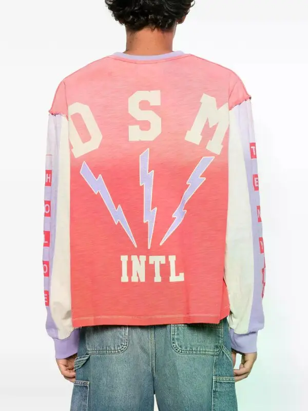 DIET STARTS MONDAY Logo-print Panelled Sweater