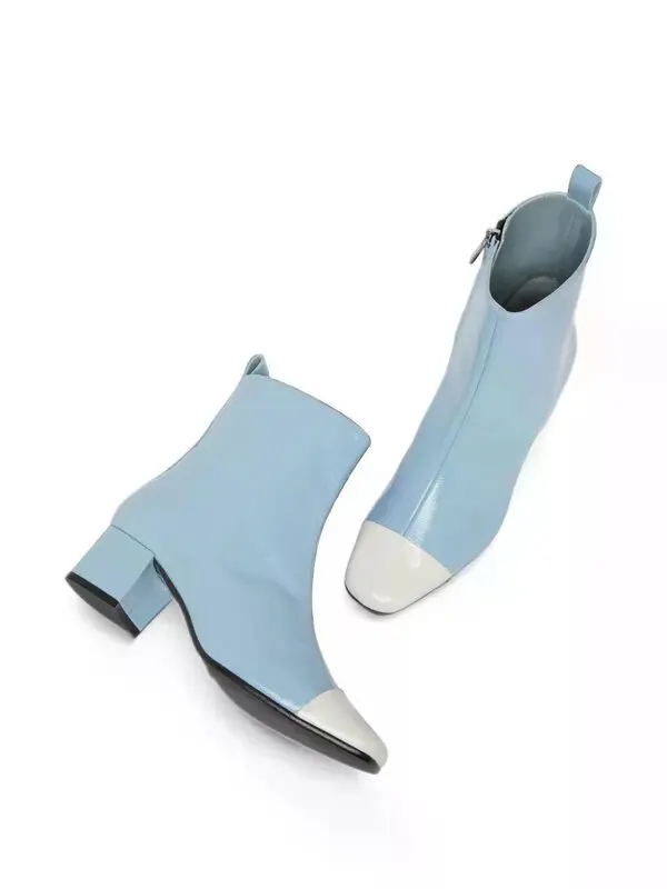 CAREL Estime Patent Leather Ankle Boots