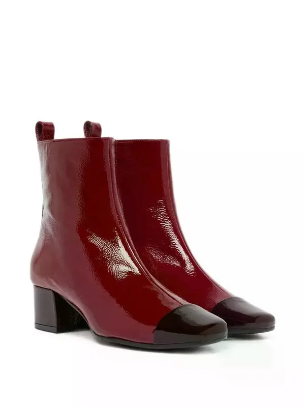 CAREL Estime Patent Leather Ankle Boots