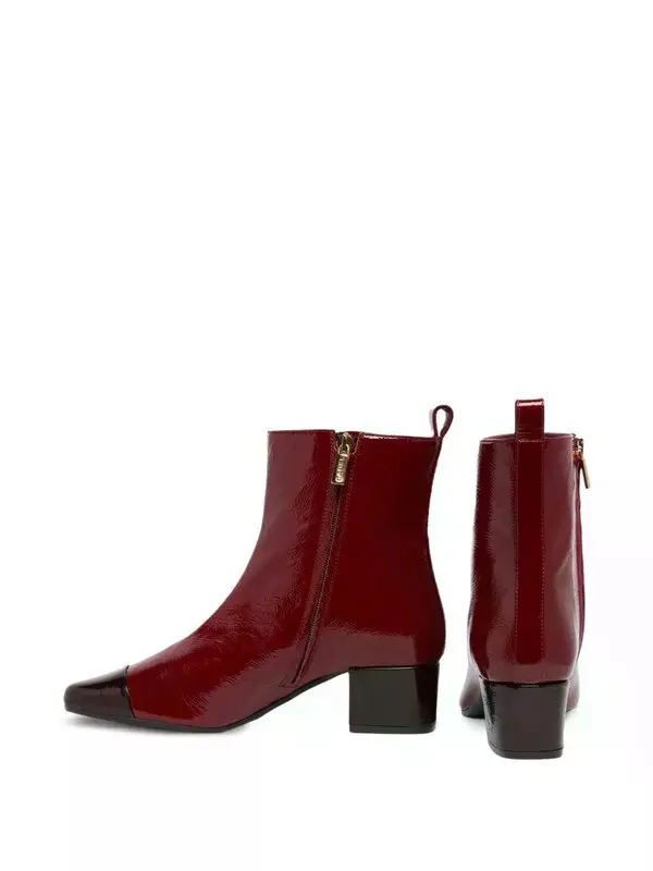 CAREL Estime Patent Leather Ankle Boots