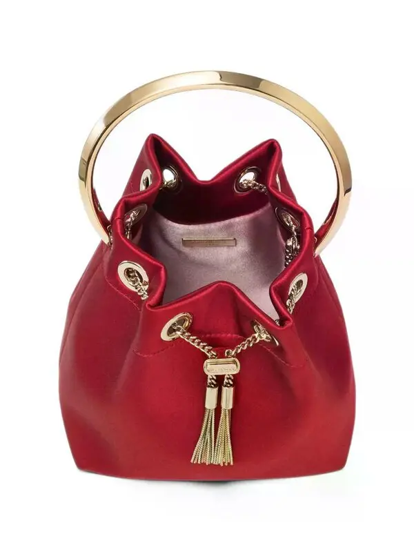 JIMMY CHOO Bon Bon Mini Bag - Red