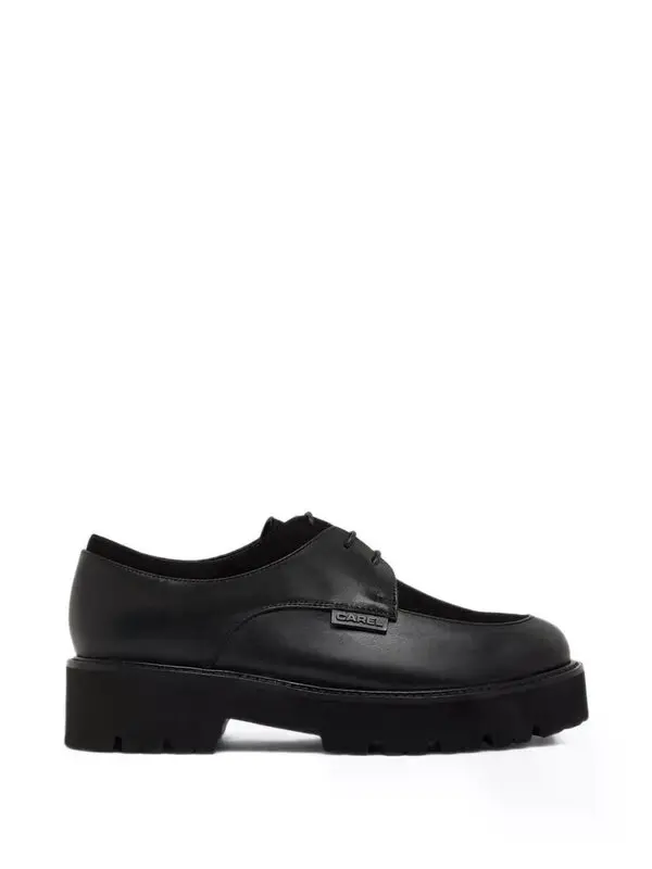 CAREL Azur Suede-panel Derby - Black