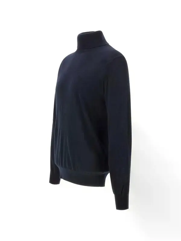 KANGRA Turtleneck Sweater - Blue