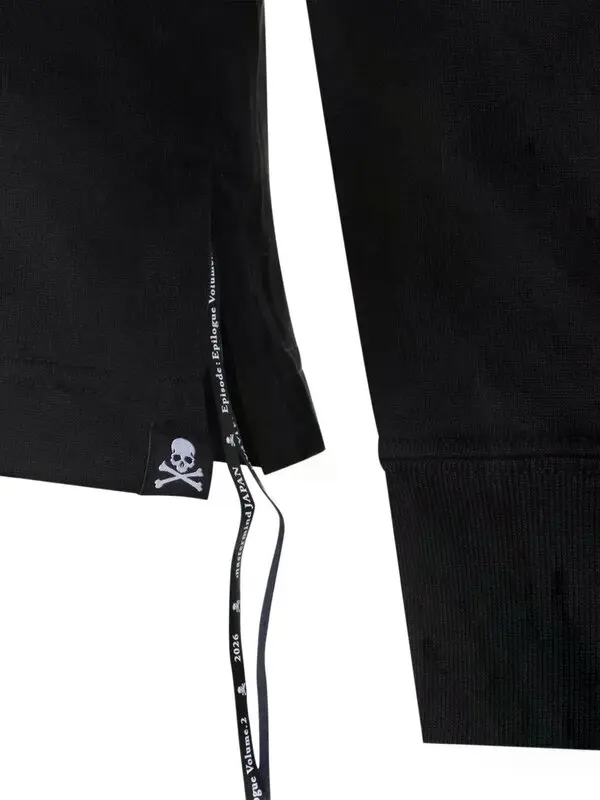 MASTERMIND WORLD Mj Logo-print Skull-patch T-shirt
