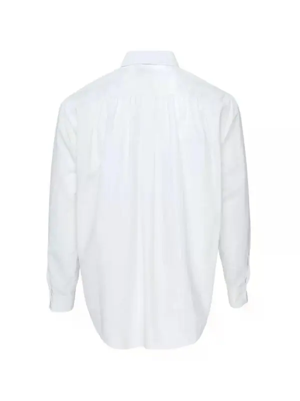 Comme Des Garçons Gathered-back Shirt