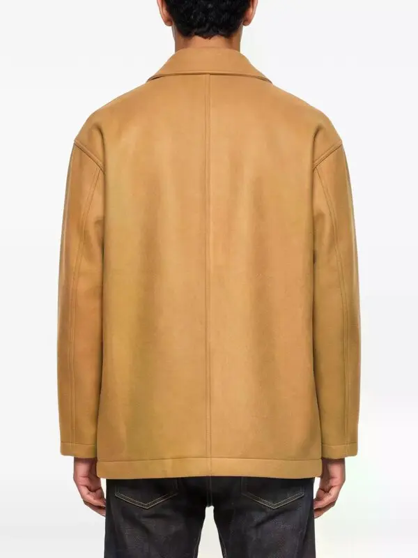Comme Des Garçons Patch-pocket Button-up Jacket