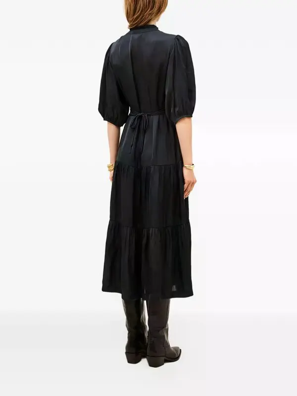 Ba&sh Cleli Tiered Midi Dress