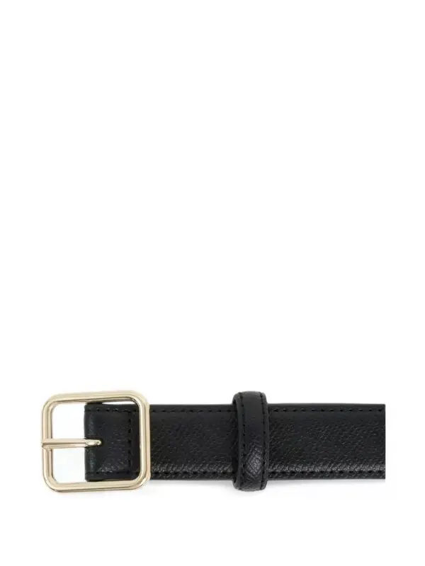 Lacoste Champs-élysées Embossed Leather Belt