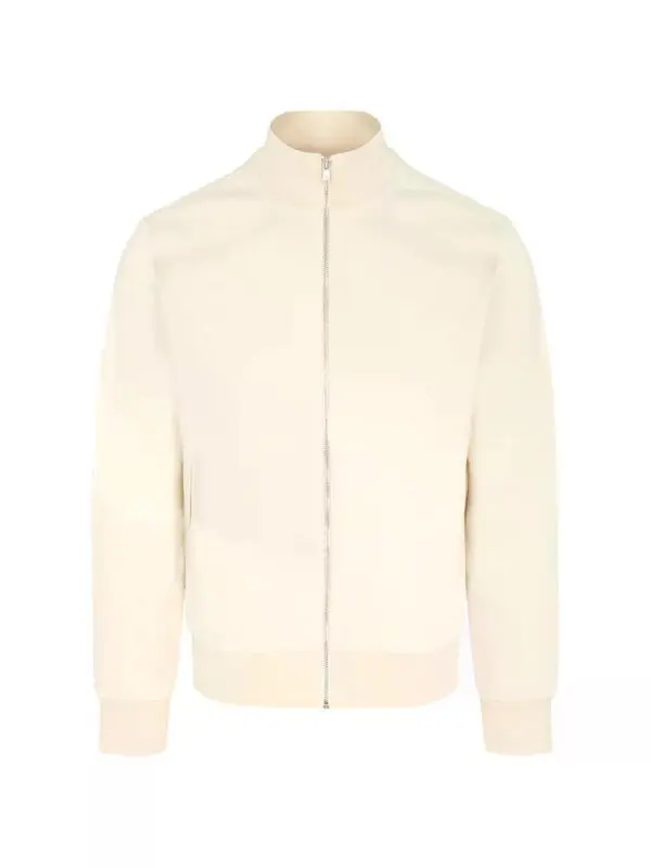 BOSS Zip-up Textured Cardigan