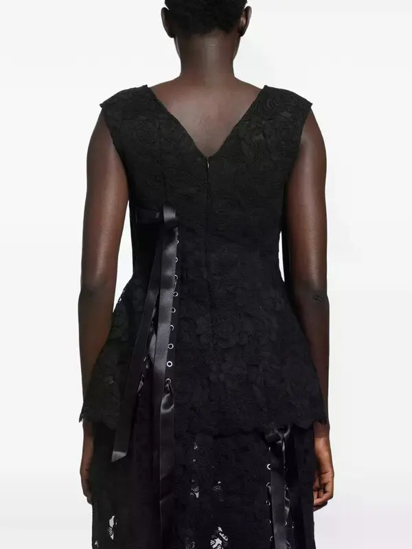 Simone Rocha Lace-up Top