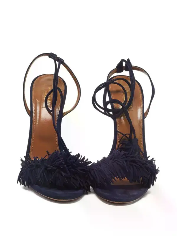 AQUAZZURA Wild Fringed Sandals