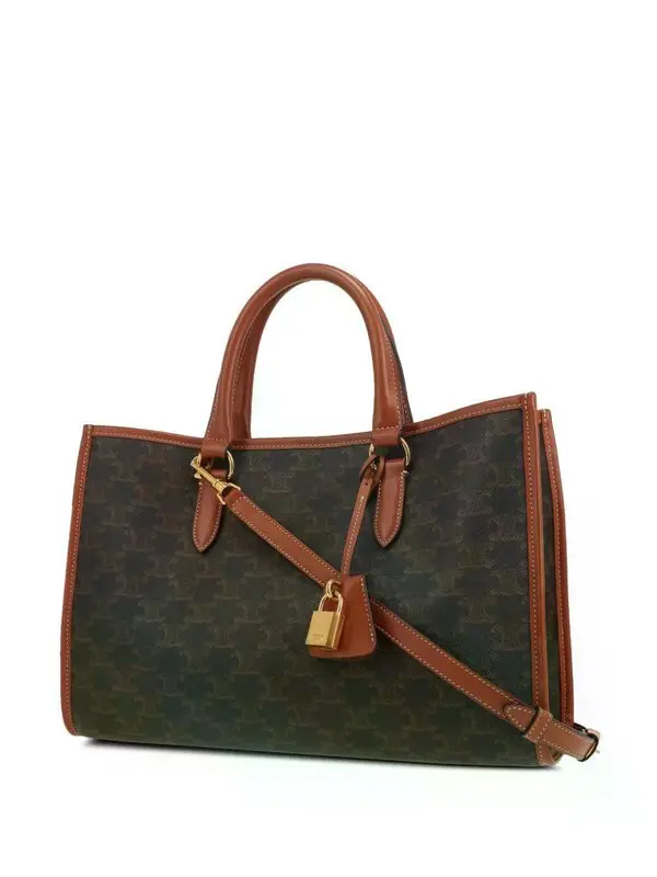 Celine 2020's Horizontal Cabas Triomphe Tote Bag