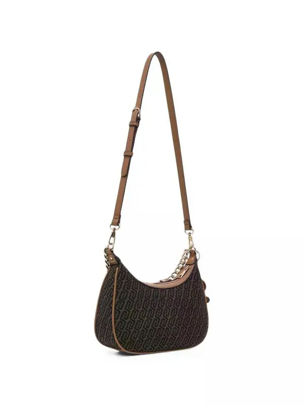 Liu Jo Monogram-pattern Chain-link Shoulder Bag