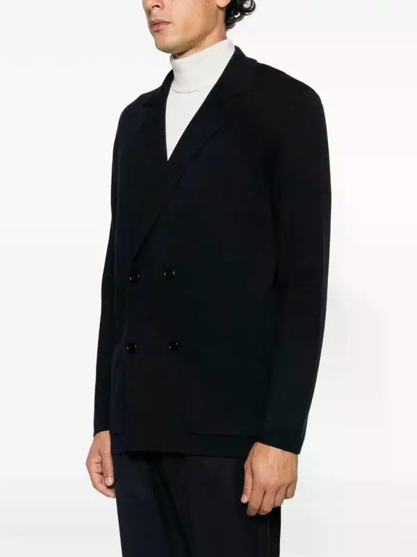 Tagliatore Double-breasted Knitted Jacket