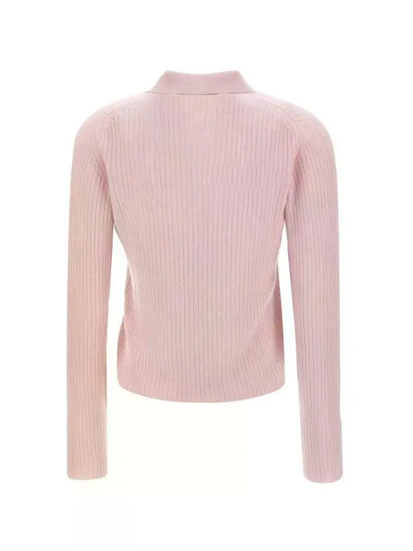 GRAN SASSO Ribbed-knit Long-sleeve Sweater