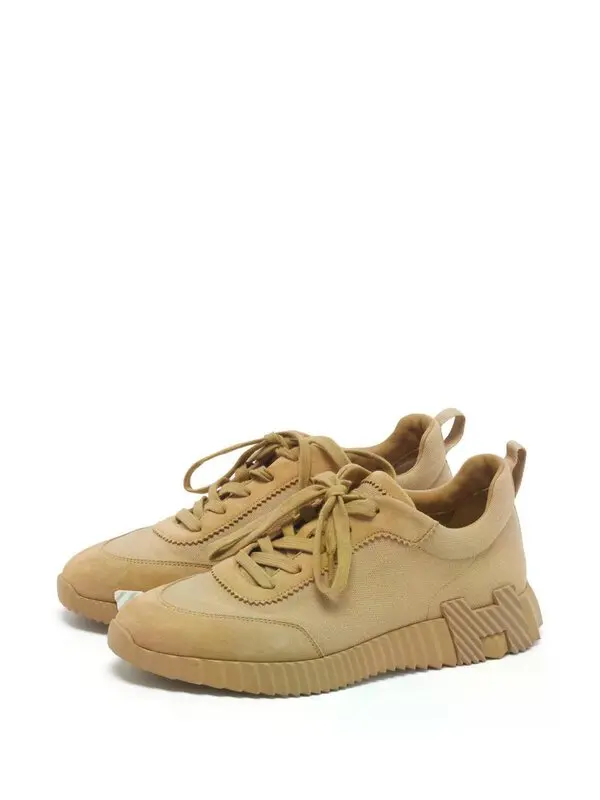 Hermès Bouncing Leather Suede Sneakers