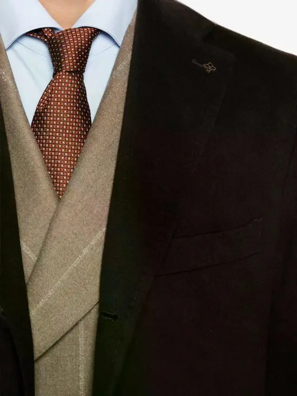 Tagliatore Single-breasted Notch-lapel Coat