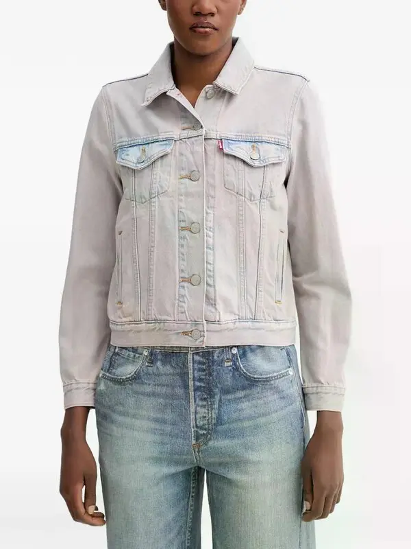 LEVI'S Button-up Denim Jacket - Grey