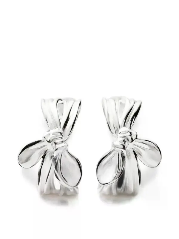 MISSOMA X Markgong Bow Half-hoop Earrings