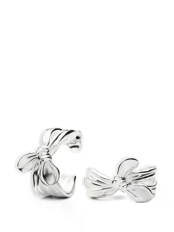 MISSOMA X Markgong Bow Half-hoop Earrings
