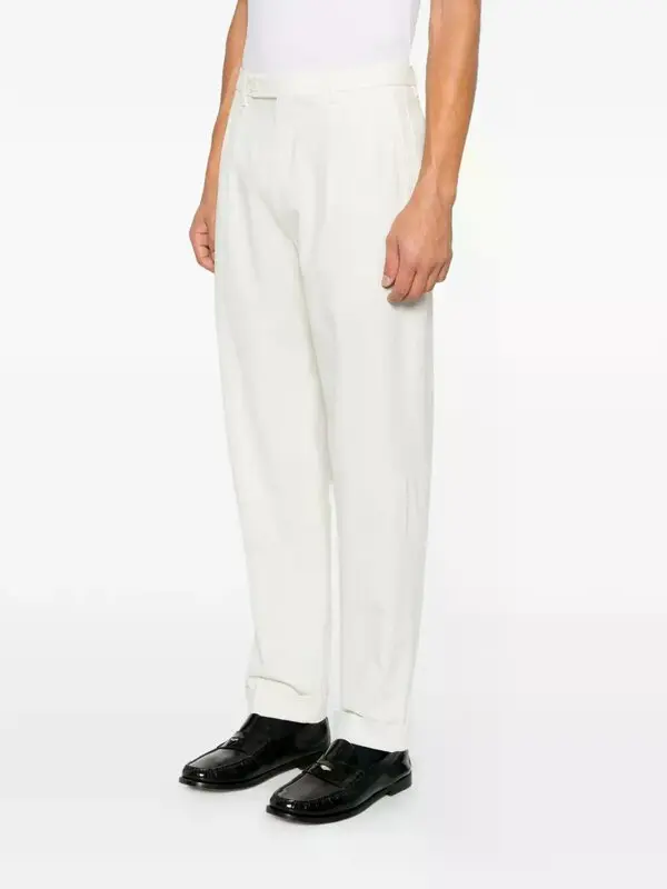 GTA Dante Pleated Turn-up Trousers